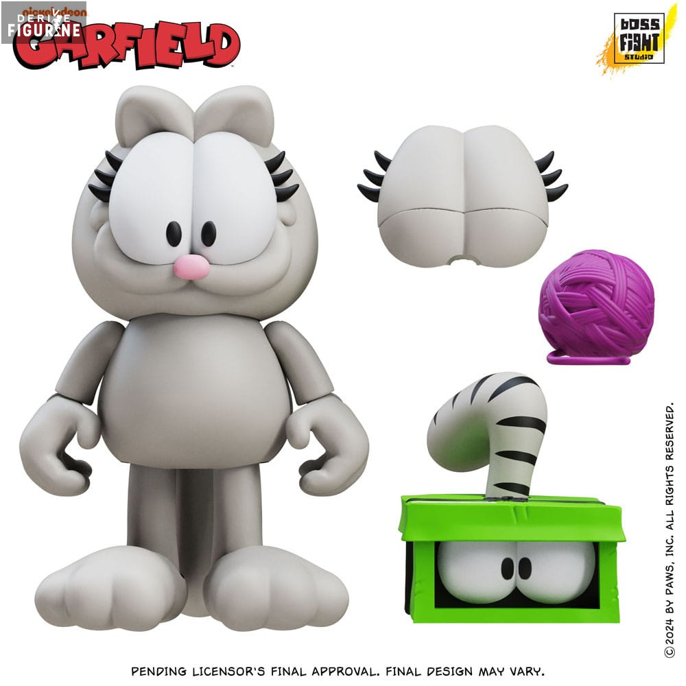 Nermal figure - Garfield - Boss Fight Studio