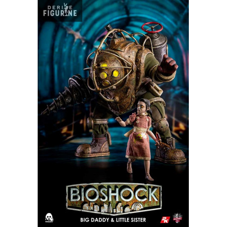 Figurine Big daddy and Little Sister - BioShock - ThreeZero