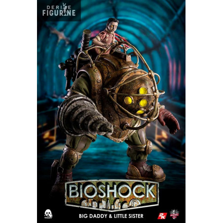 Figure Big daddy and Little Sister - BioShock - ThreeZero