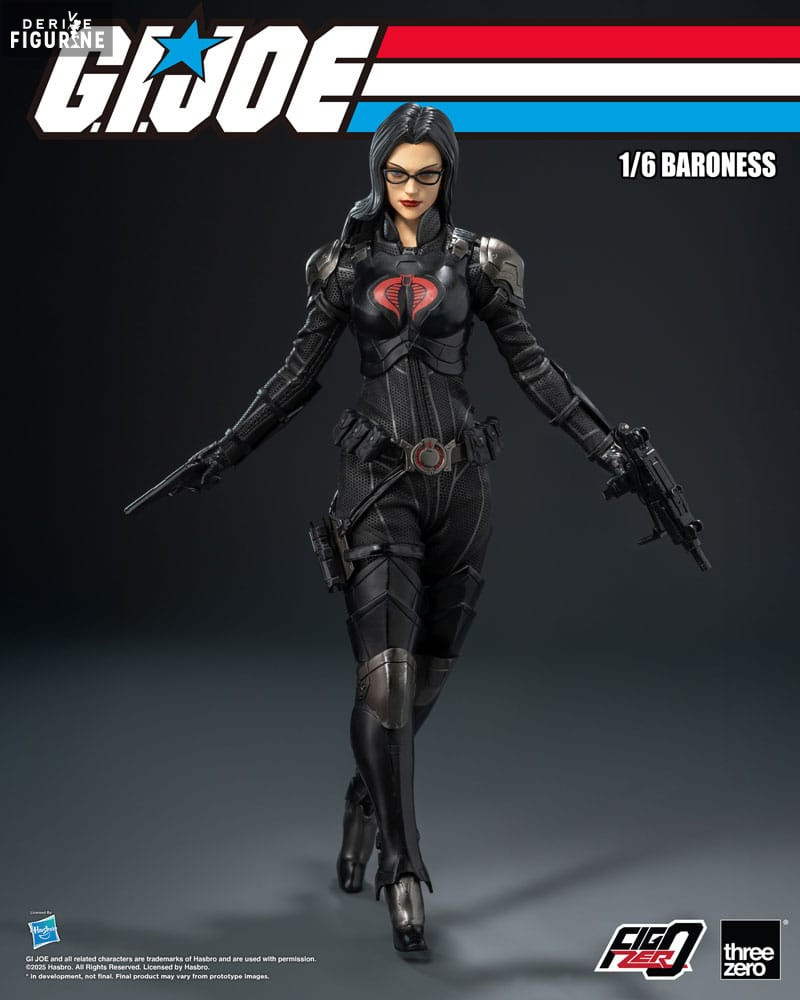 Baroness figure, FigZero - G.I. Joe - ThreeZero