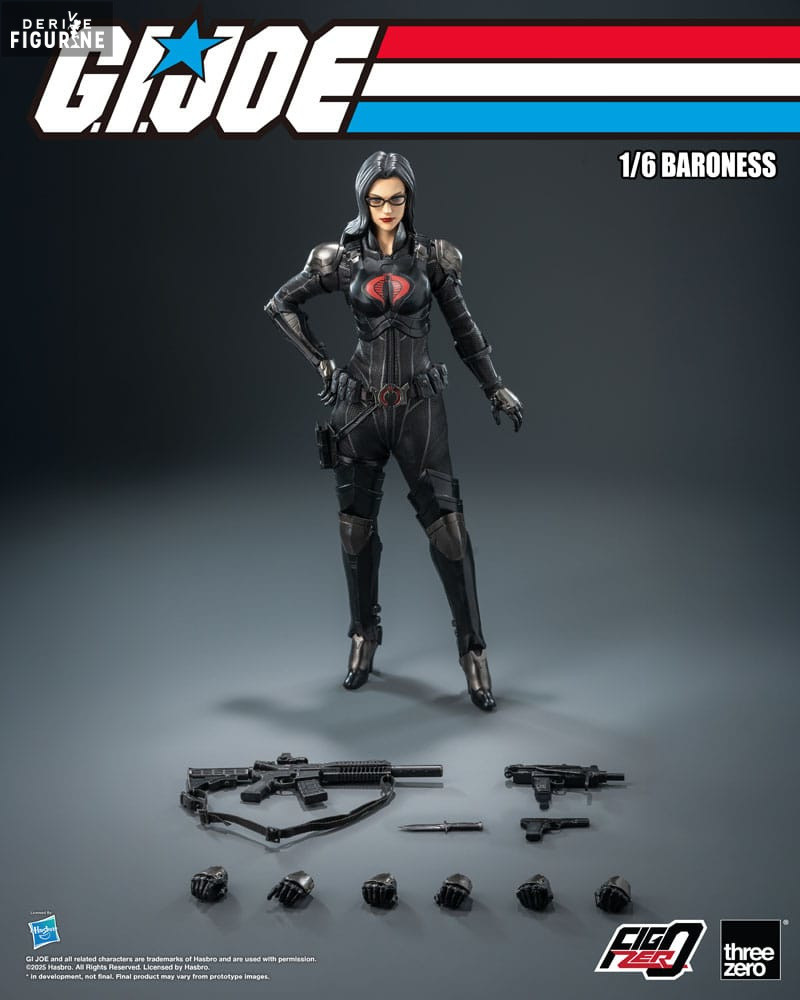Baroness figure, FigZero - G.I. Joe - ThreeZero