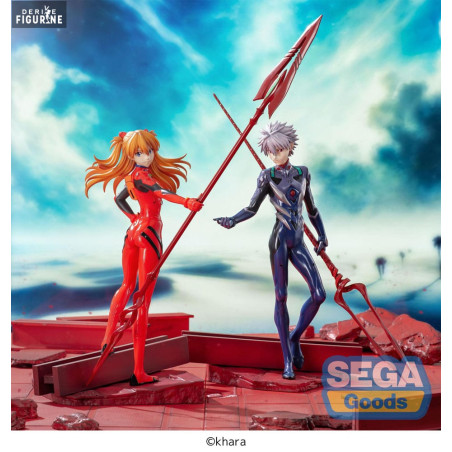 Asuka Shikinami Langley x Spear of Longinus figure, Luminasta ...