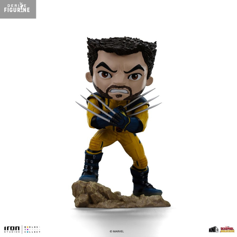 Pack figures Deadpool & Wolverine Unmasked, Mini Co - Marvel, Deadpool ...