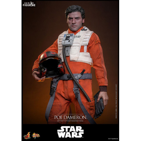 Poe Dameron Binks figure - Star Wars - Hot Toys