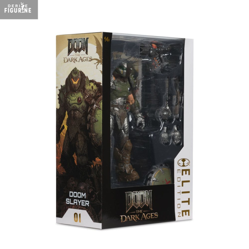 Doom Slayer figure, Elite Edition - Doom, The Dark Ages - DC Direct