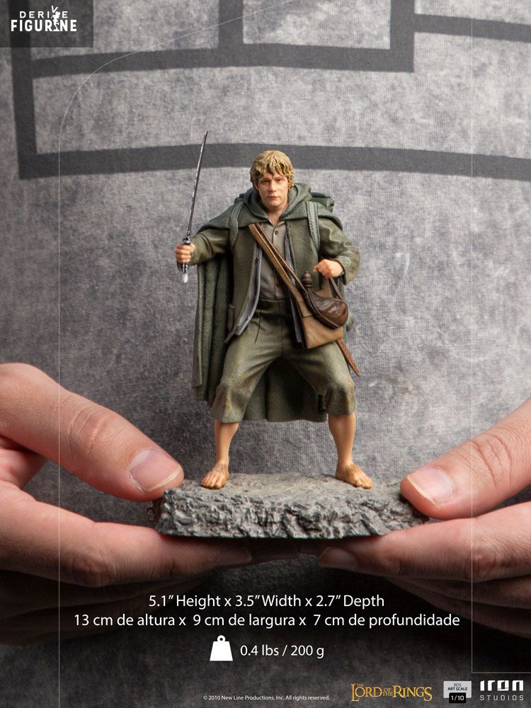 Samwise Gamgee figure, BDS Art Scale - The Lord of the Rings - Iron Studios