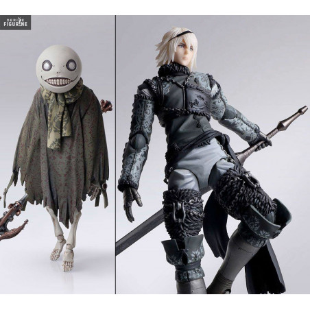 Pack 2 figures Nier & Emil, Bring Arts - NieR RepliCant - Square Enix