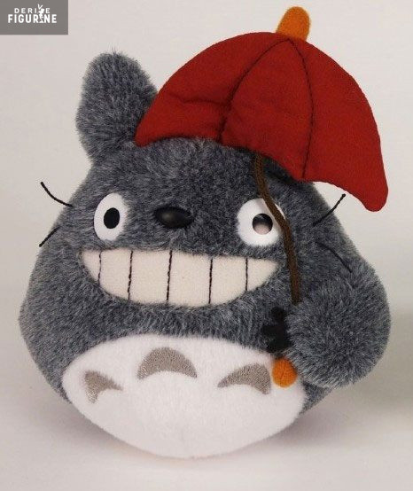 Totoro plush, Red Umbrella - My Neighbor Totoro - Sun Arrow