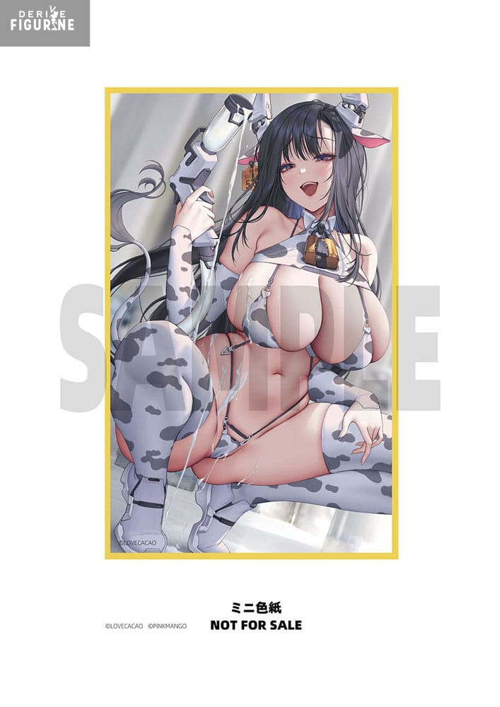 Milky white Milky chan figure Illustration by LOVECACAO, Special - Original Character - PinkMango