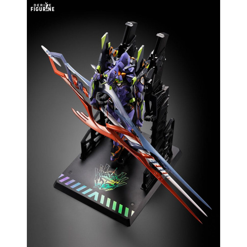 Figurine Eva Test Type-01 30th with the Spear of Gaius, Metal Build ...