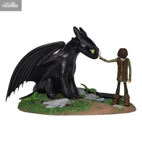 Toothless & Hiccup figure, D-Stage - How to Train Your Dragon - Beast ...