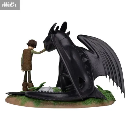 Toothless & Hiccup figure, D-Stage - How to Train Your Dragon - Beast ...