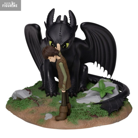 Toothless & Hiccup figure, D-Stage - How to Train Your Dragon - Beast ...