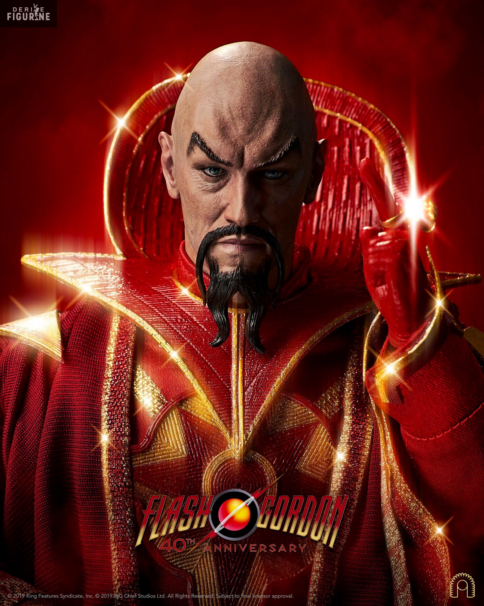 Figurine Flash Gordon ou Ming the Merciless figure - The Lord of the ...