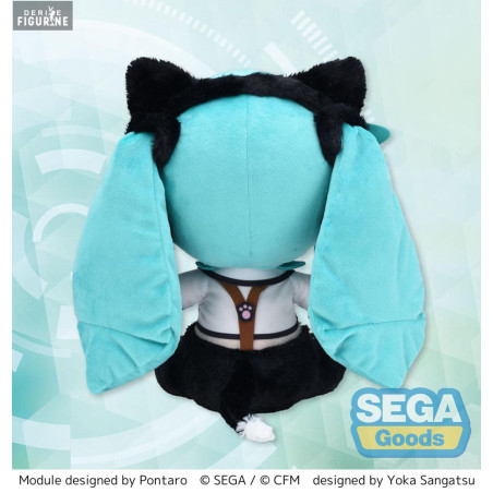 Hatsune Miku plush Kitty Cat LL, Fuwa Petit - Hatsune Miku Project Diva ...