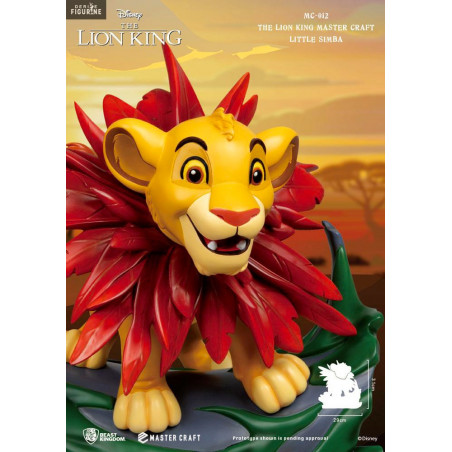 Little Simba figure, Master Craft - Disney, The Lion King - Beast Kingdom