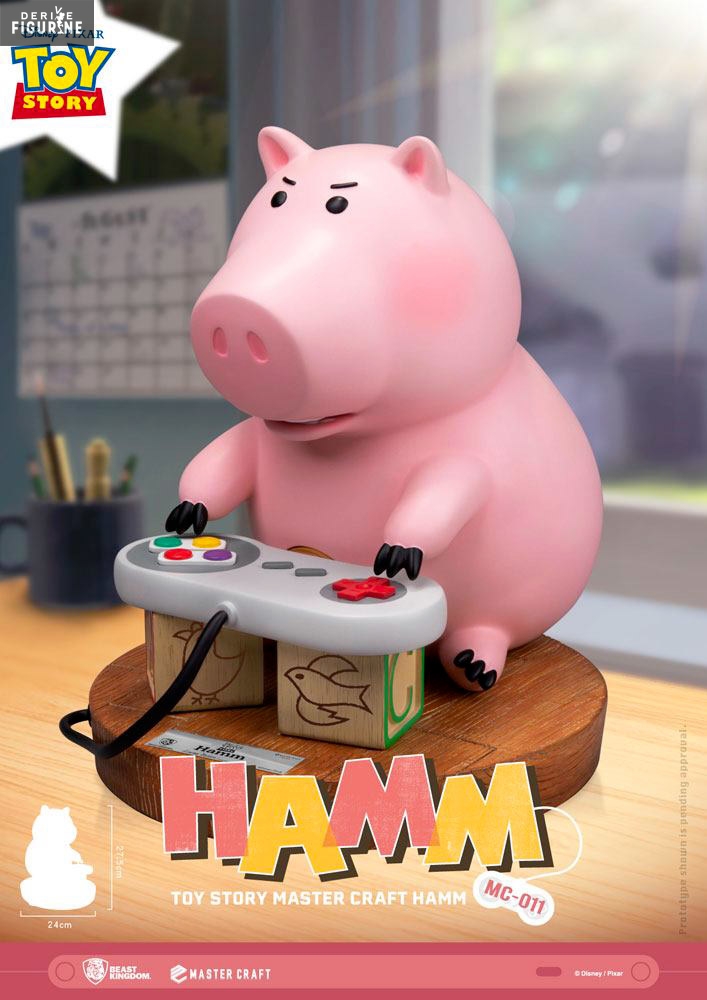 Hamm figure, Master Craft - Disney/Pixar, Toy Story - Beast Kingdom