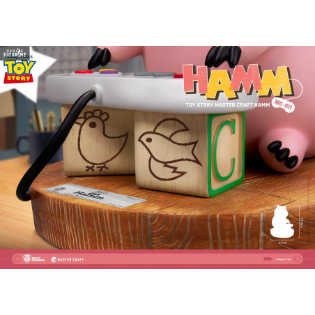 Hamm figure, Master Craft - Disney/Pixar, Toy Story - Beast Kingdom
