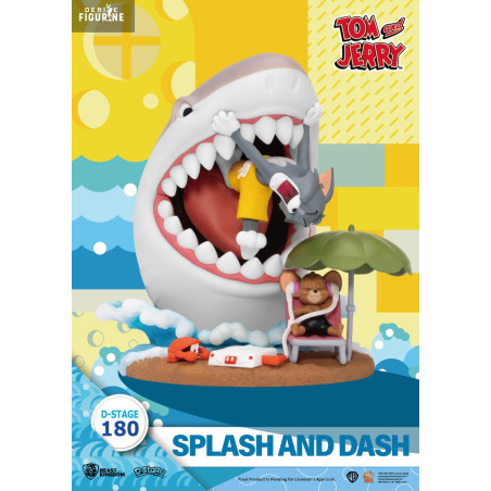 Tom & Jerry figure Splash and Dash, D-Stage - Tom & Jerry - Beast Kingdom