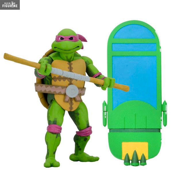 Donatello, Leonardo, Slash et Soldat, série 1 pack 4 figures - TMNT ...