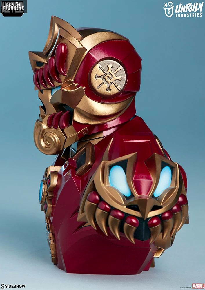 Buste Iron Man ou Wolverine, Urban Aztec by Jesse Hernandez - Marvel ...