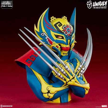 Buste Iron Man or Wolverine, Urban Aztec by Jesse Hernandez - Marvel ...