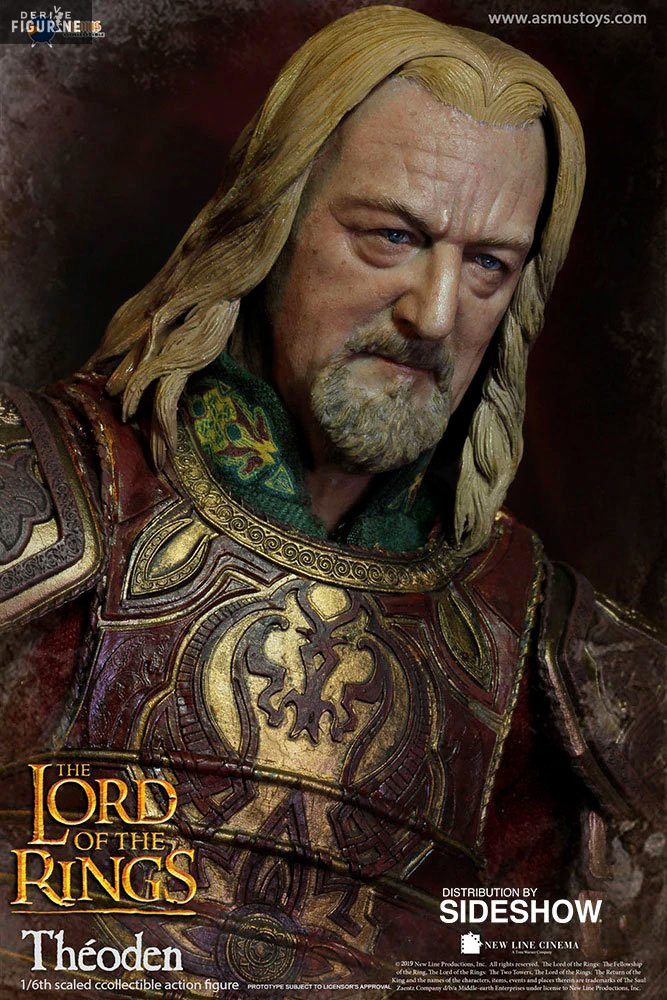 Theoden figure - The Lord of the Rings - Asmus Collectible