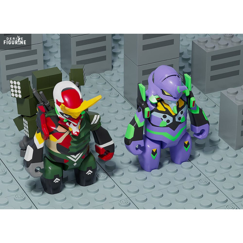 Figurine Evangelion Production Model-New 02 Alpha, Brickroid - Rebuild ...