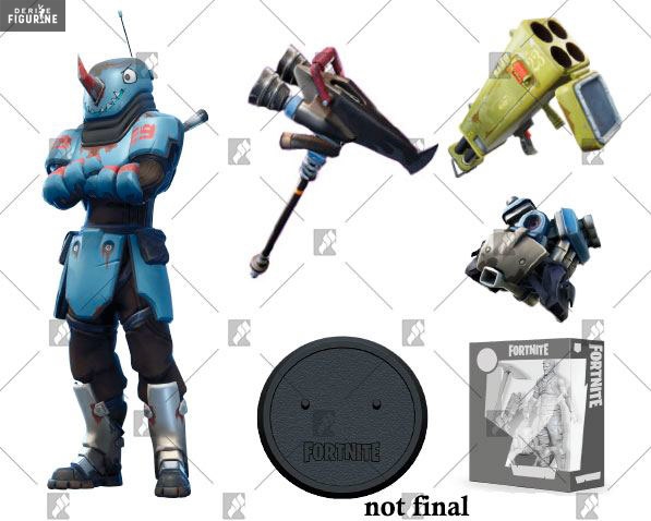 Jackal, Rhino, Hybrid S3, Nitehare or Peely figure - Fortnite ...