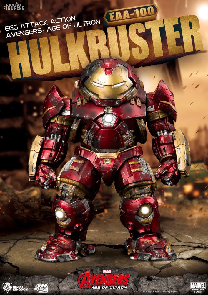 Figurine Hulkbuster, Egg Attack - Marvel Avengers L'Ère d'Ultron ...