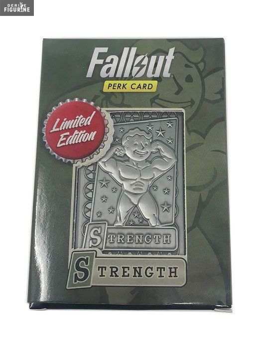 Perk Card Strength replica - Fallout - FaNaTtiK