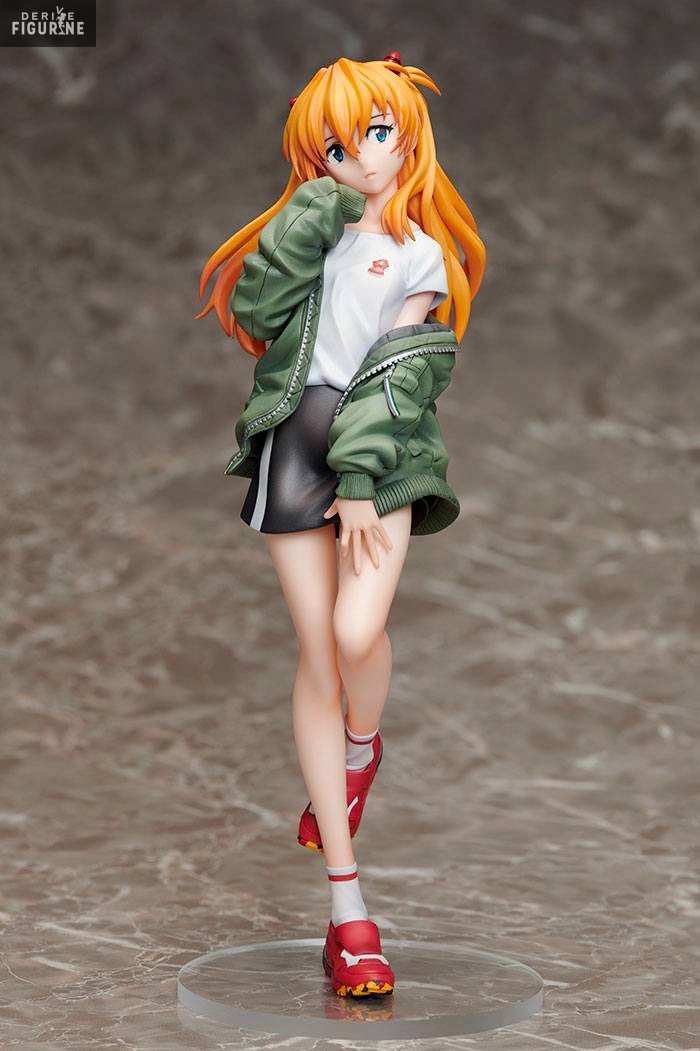 Asuka Shikinami Langley figure ver. Radio Eva, Color or Black and White - Neon Genesis ...