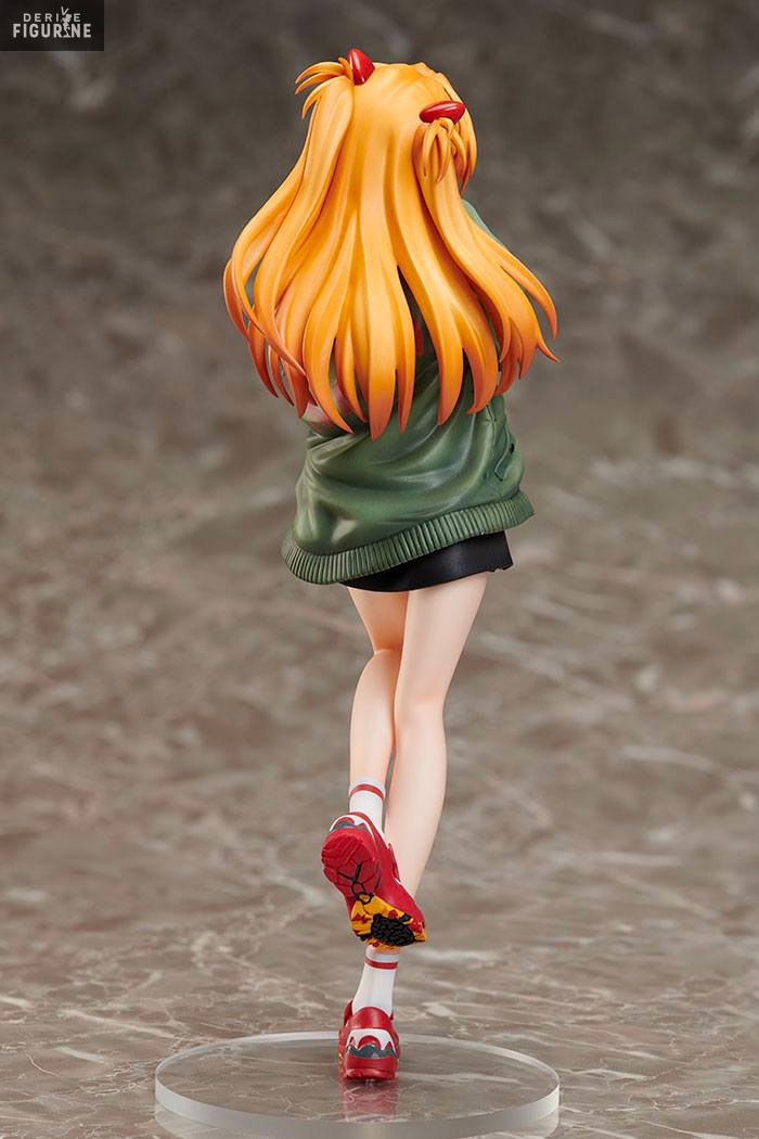 Asuka Shikinami Langley figure ver. Radio Eva, Color or Black and White - Neon Genesis ...