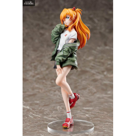 Asuka Shikinami Langley figure ver. Radio Eva, Color or Black and White - Neon Genesis ...