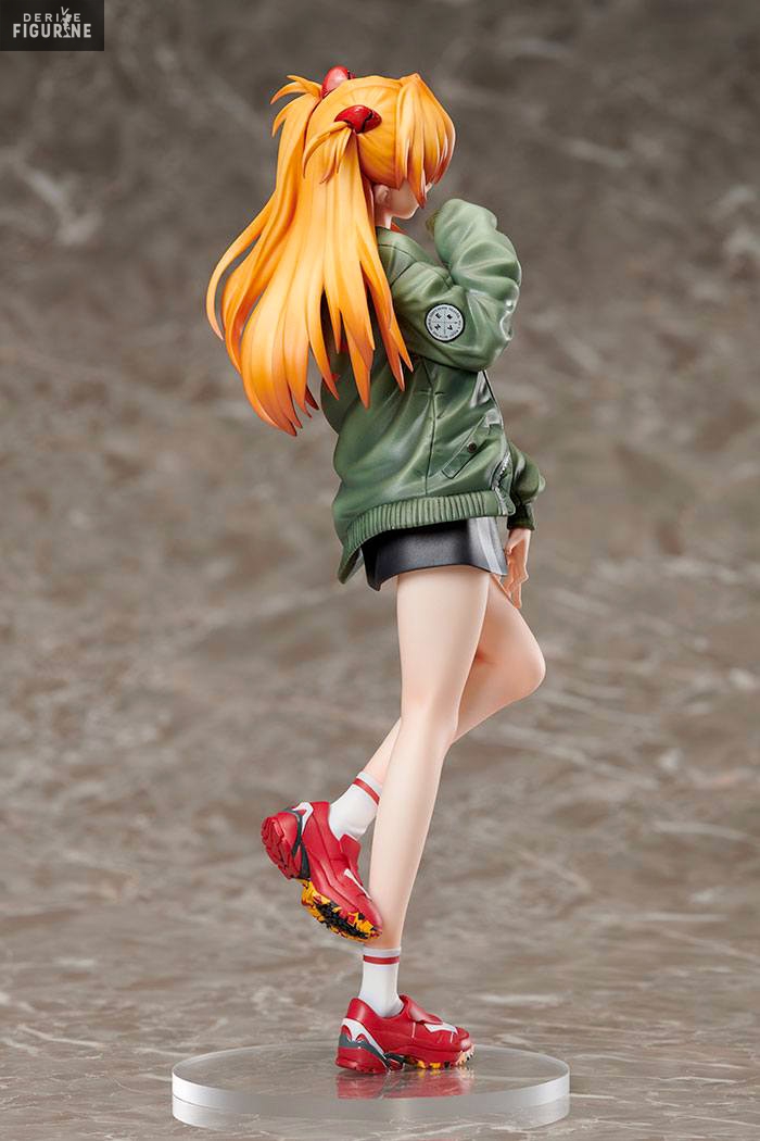 Asuka Shikinami Langley figure ver. Radio Eva, Color or Black and White - Neon Genesis ...