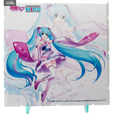 Décor pour figurines Nendoroid et FIGMA Racing Miku 2019 Pit ...
