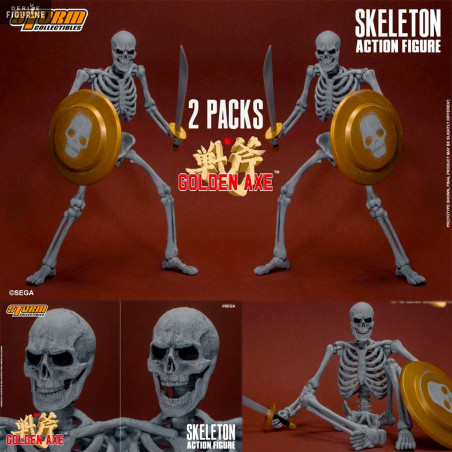 Pack figurines Skeleton - Golden Axe - Storm Collectibles