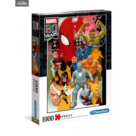 Impossible, Panorama or Characters Jigsaw Puzzle - Marvel 80th ...