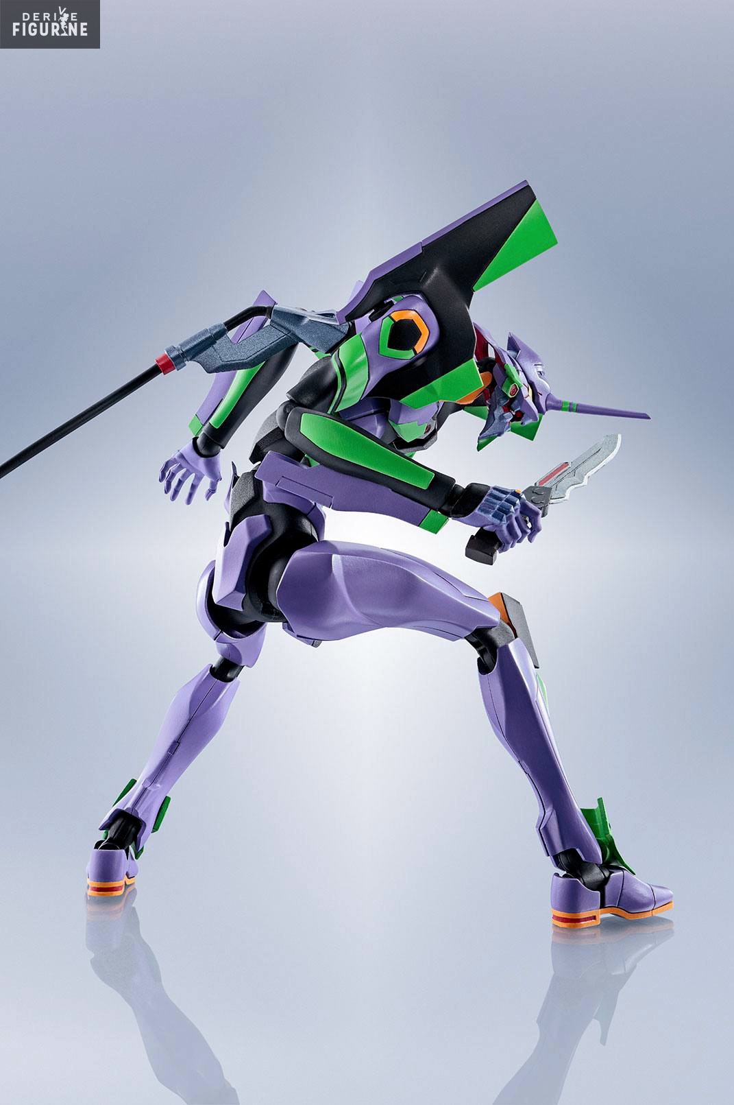Figurine EVA-01 Test Type ou EVA-00 Prototype, Robot Spirits - Rebuild ...