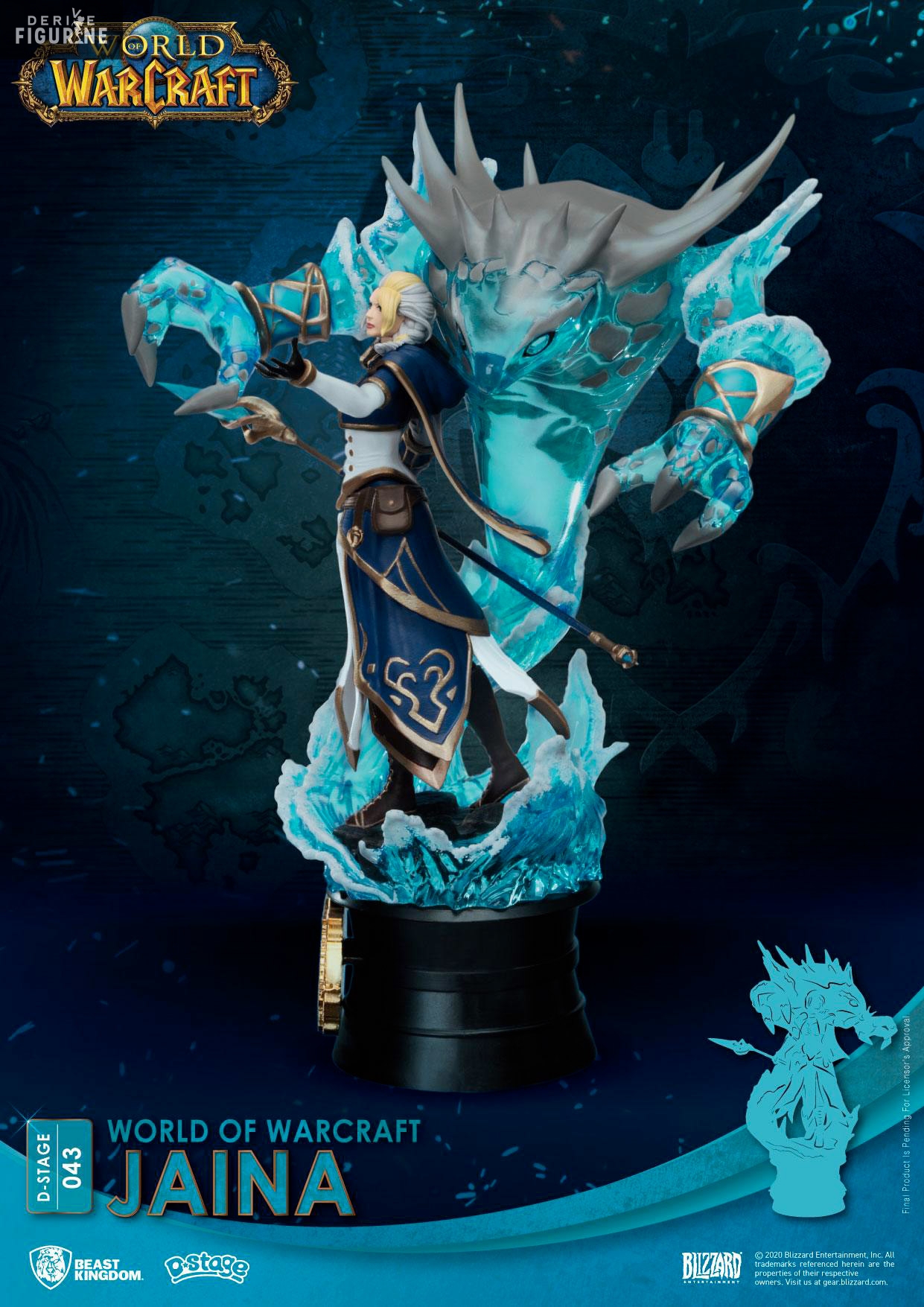 Sylvanas or Jaina figure, D-Stage - World Of Warcraft - Beast Kingdom