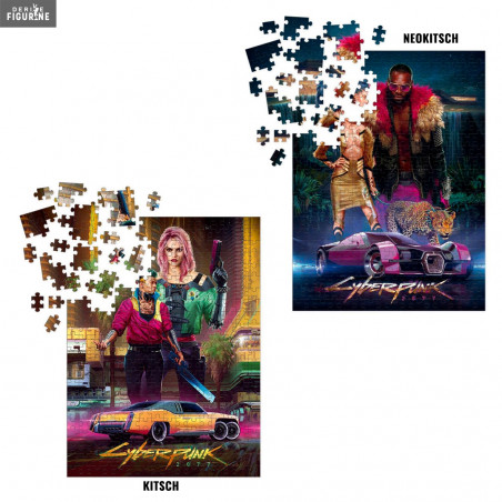 Puzzle Neokitsch ou Kitsch - Cyberpunk 2077 - Dark Horse