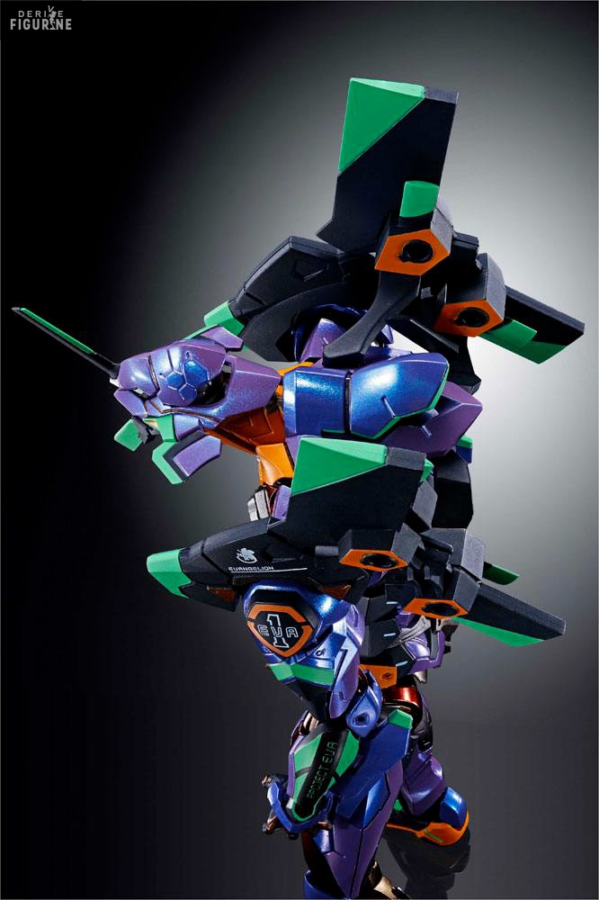 Figurine EVA-01 Test Type, EVA 2020, Diecast Metal Build - Neon Genesis ...