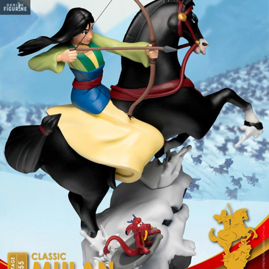 Mulan figure, D-Stage - Disney - Beast Kingdom