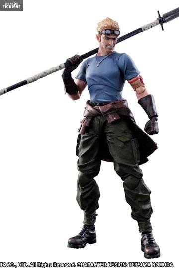 Figurine Cid Highwind and Cait Sith - Final Fantasy VII Advent Children ...