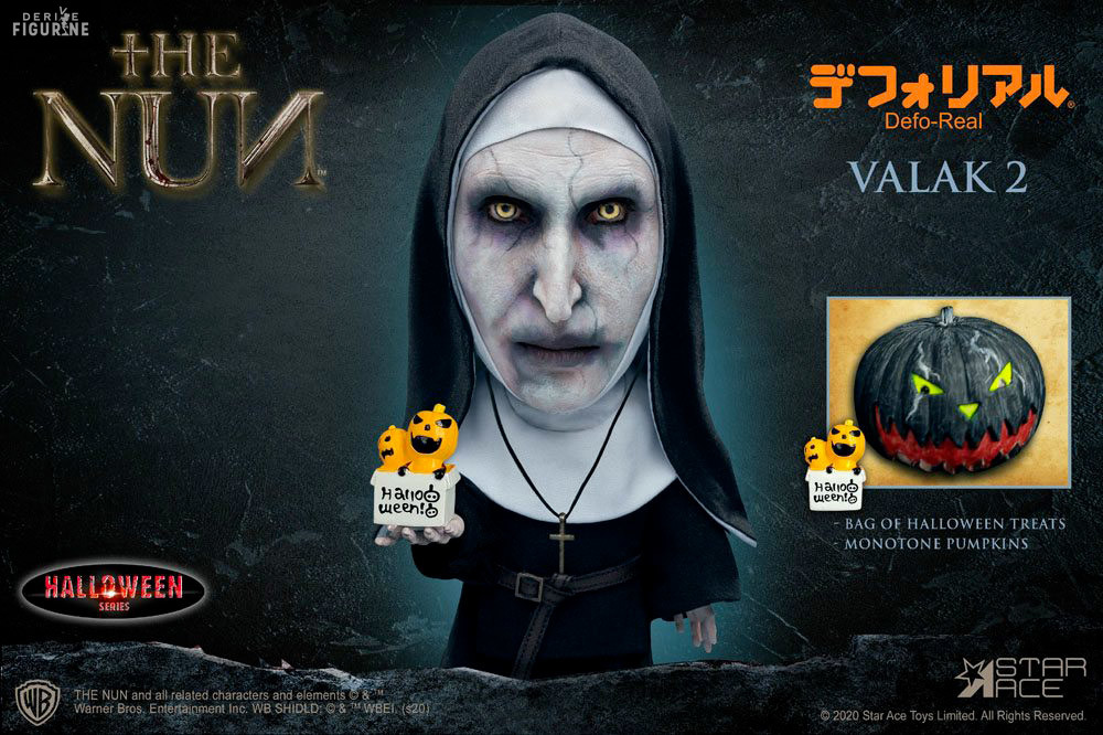 Figure Valak 1 or 2 (open mouth), Halloween Defo-Real Series - La Nonne ...