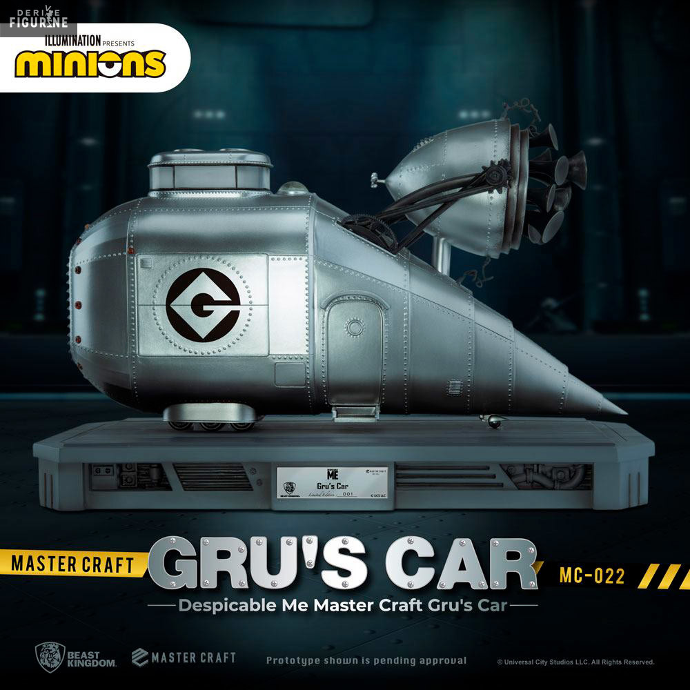 Figurine Voiture Gru, Master Craft - Moi, moche et méchant - Beast Kingdom