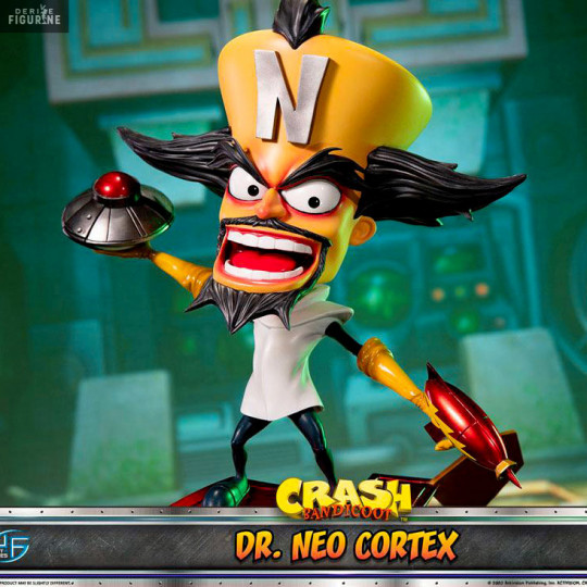 Dr. Neo Cortex figure - Crash Bandicoot 3 - First4Figures