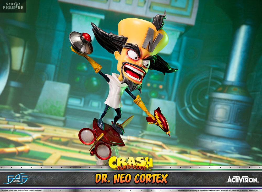 Dr. Neo Cortex figure - Crash Bandicoot 3 - First4Figures