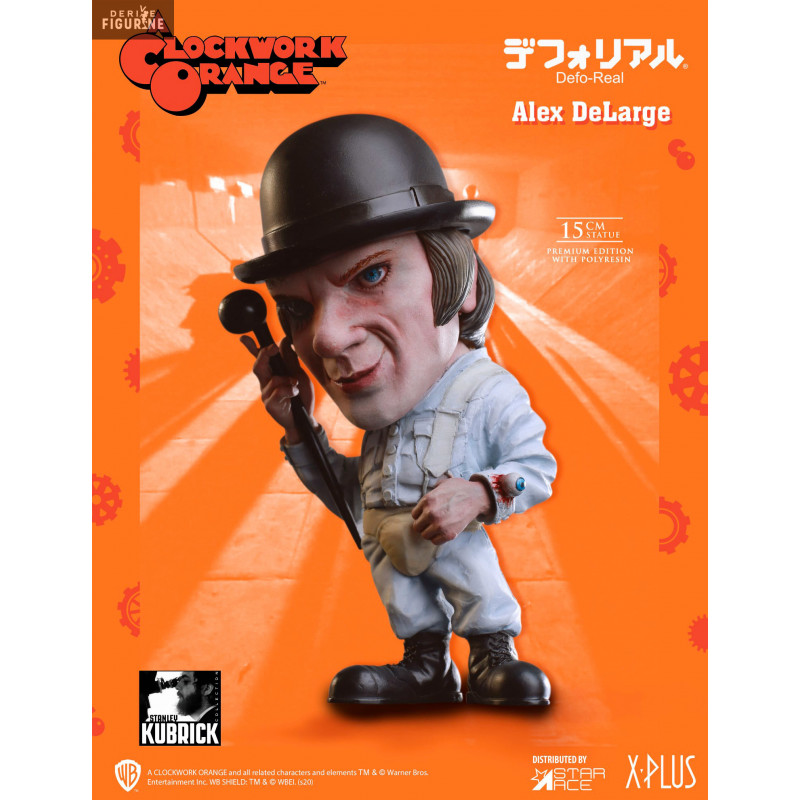 Alex DeLarge figure, Defo Real - A Clockwork Orange - X-Plus