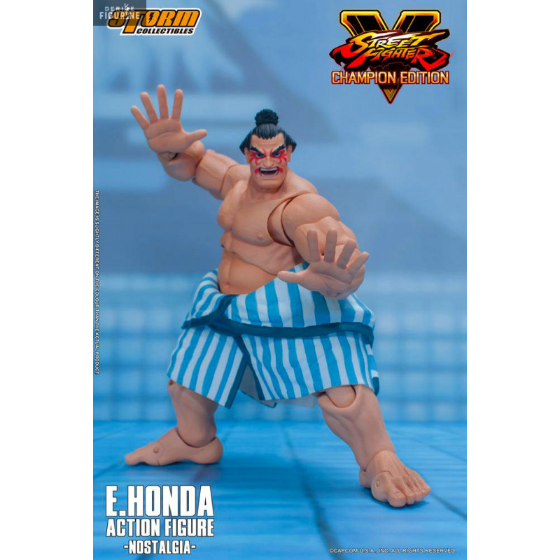 Figurine Edmond Honda Nostalgia Costume - Street Fighter V Champion ...